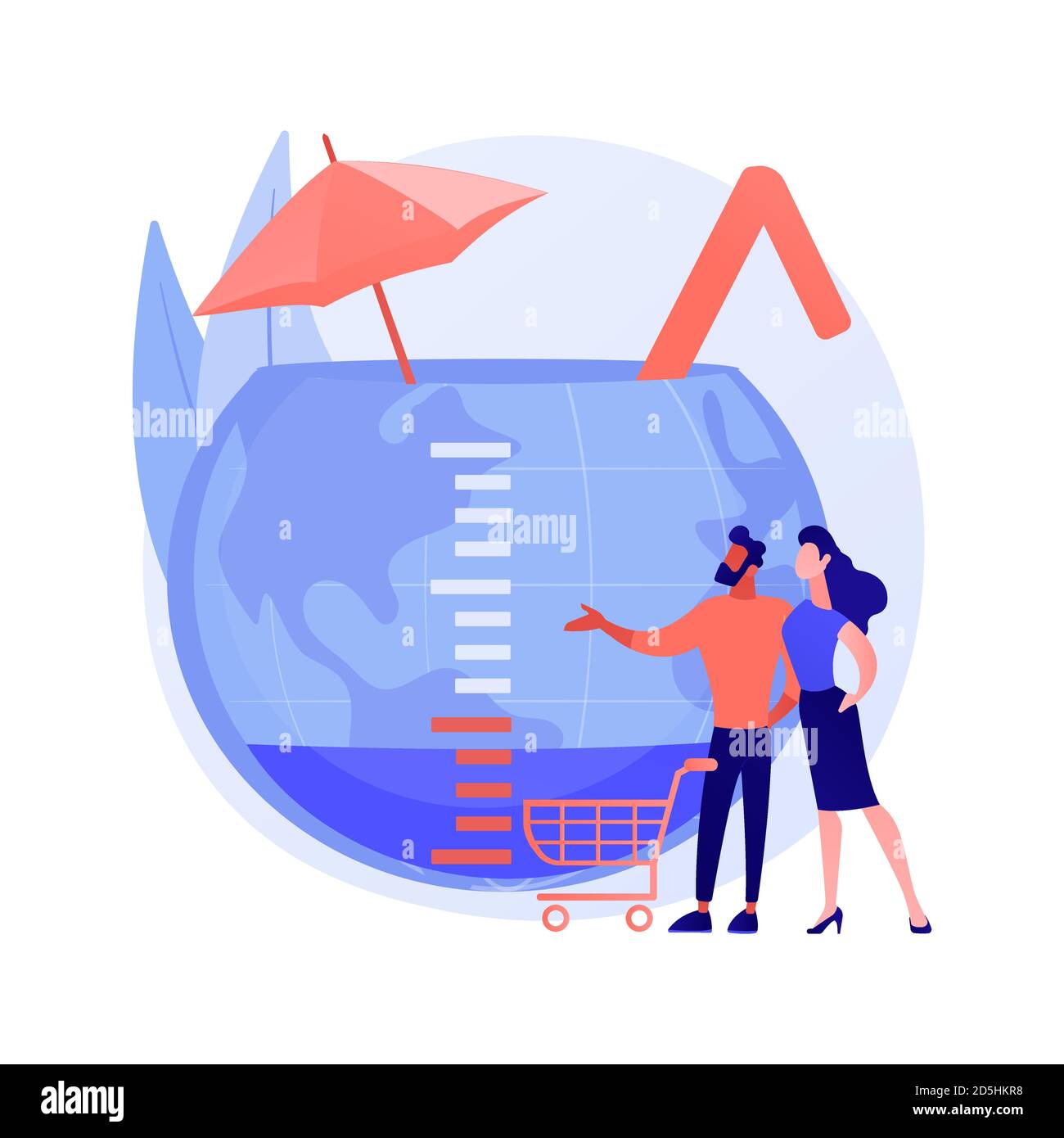 Overconsumption abstract concept vector illustration Stock Vector Image ...