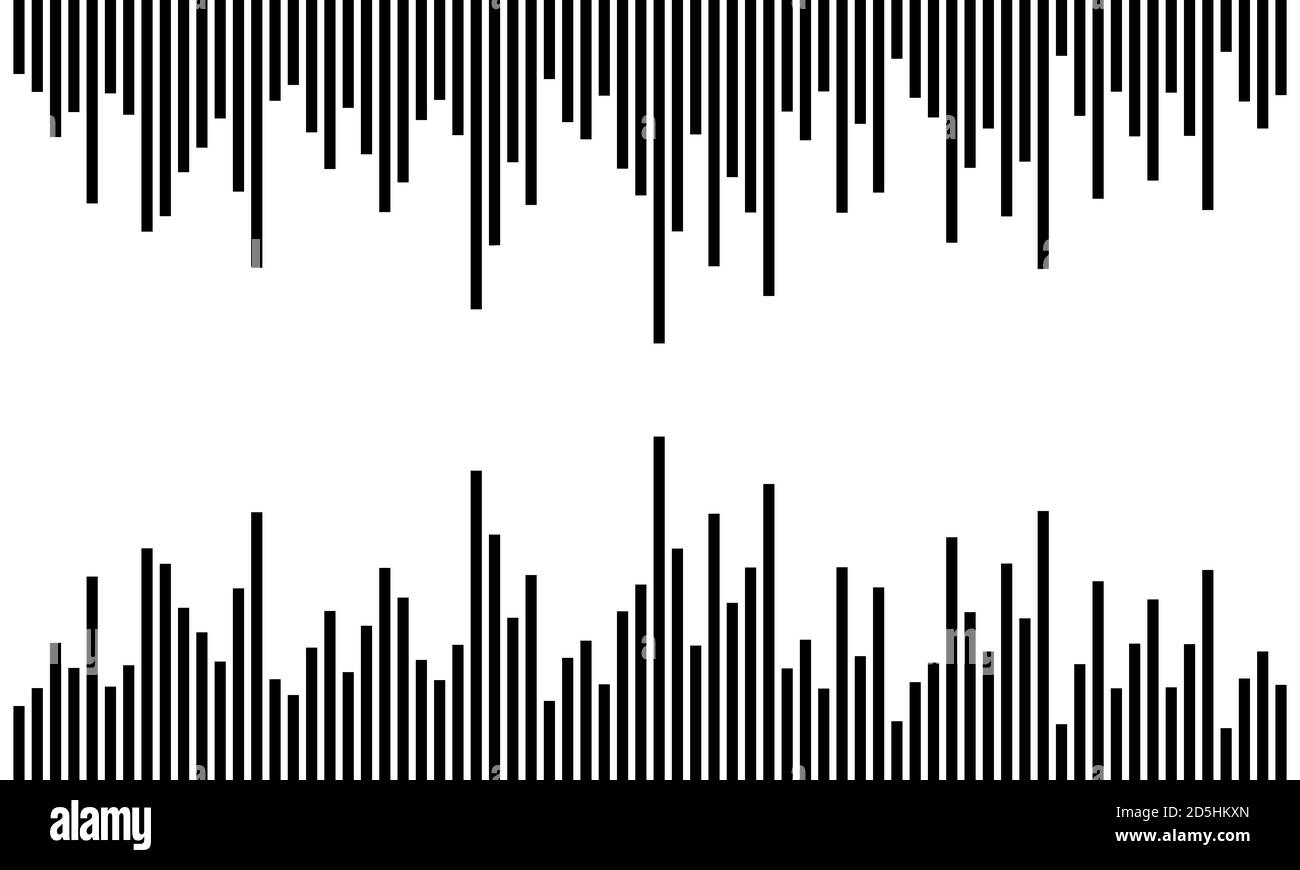 Random dynamic vertical lines Cut Out Stock Images & Pictures - Alamy