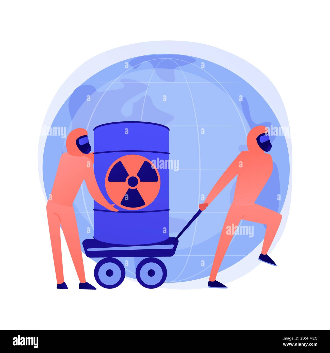 Dangerous toxic nuclear waste Stock Vector Images - Alamy