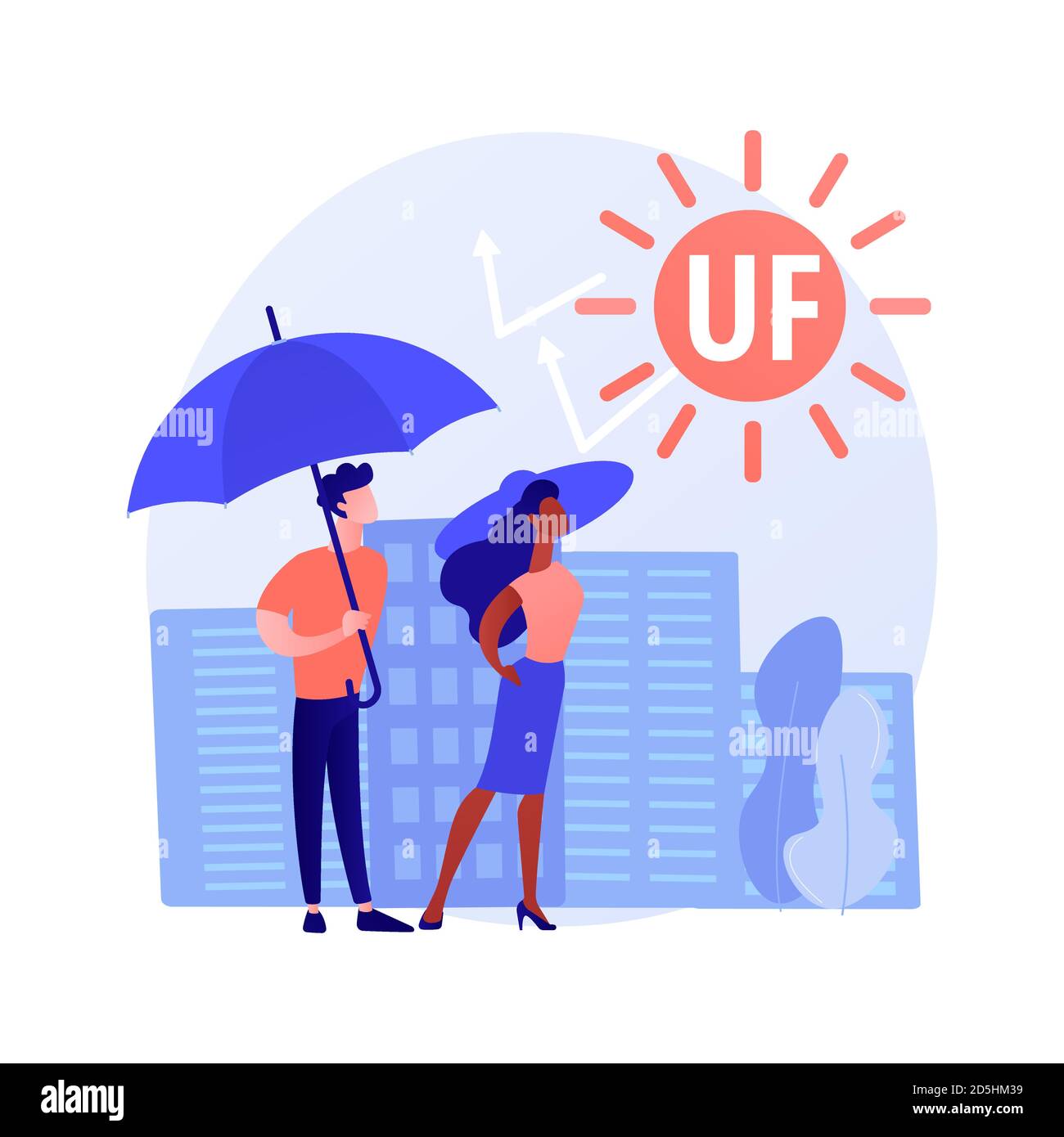 Ultraviolet radiation abstract concept vector illustration Stock Vector ...