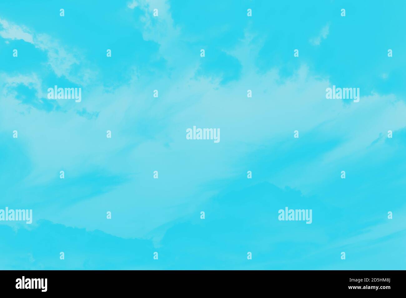 Abstract pastel blue soft color sky background with blurred clouds ...
