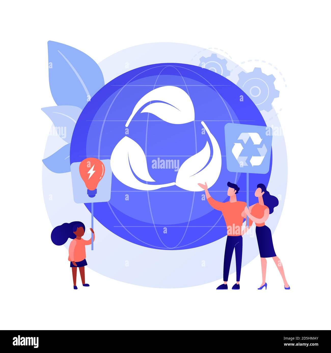 Resources protection abstract concept vector illustration Stock Vector ...