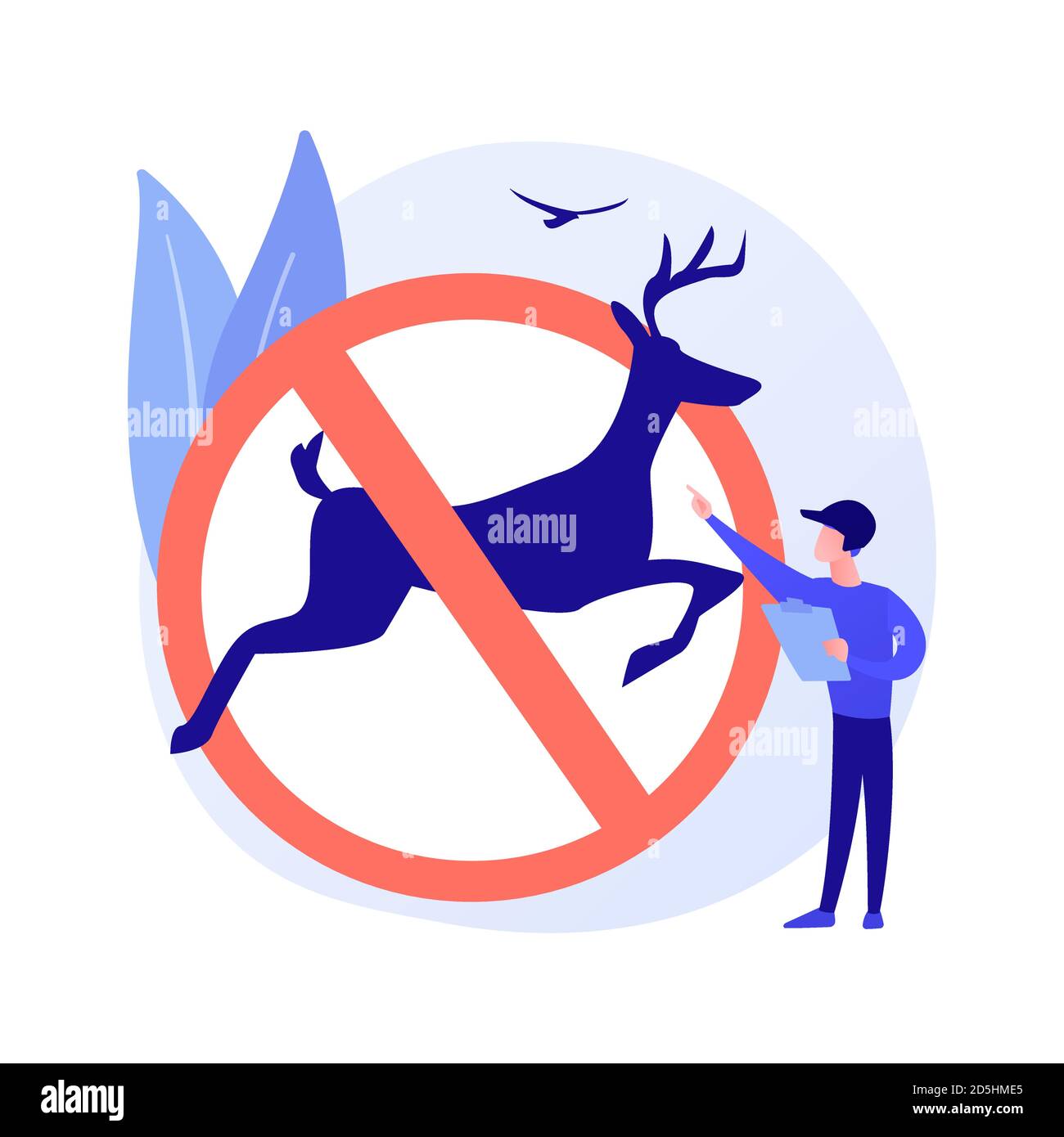 Hunting regulations abstract concept vector illustration Stock Vector ...