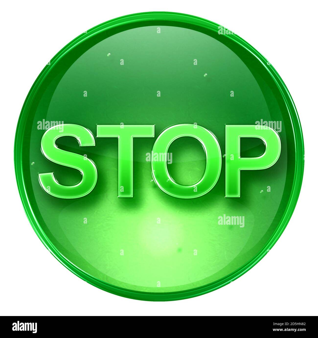 Stop Icon Green