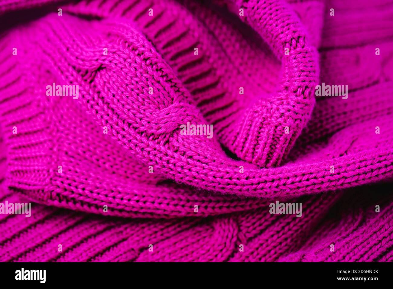 Magenta color texture background, knitted fabric background Stock Photo ...
