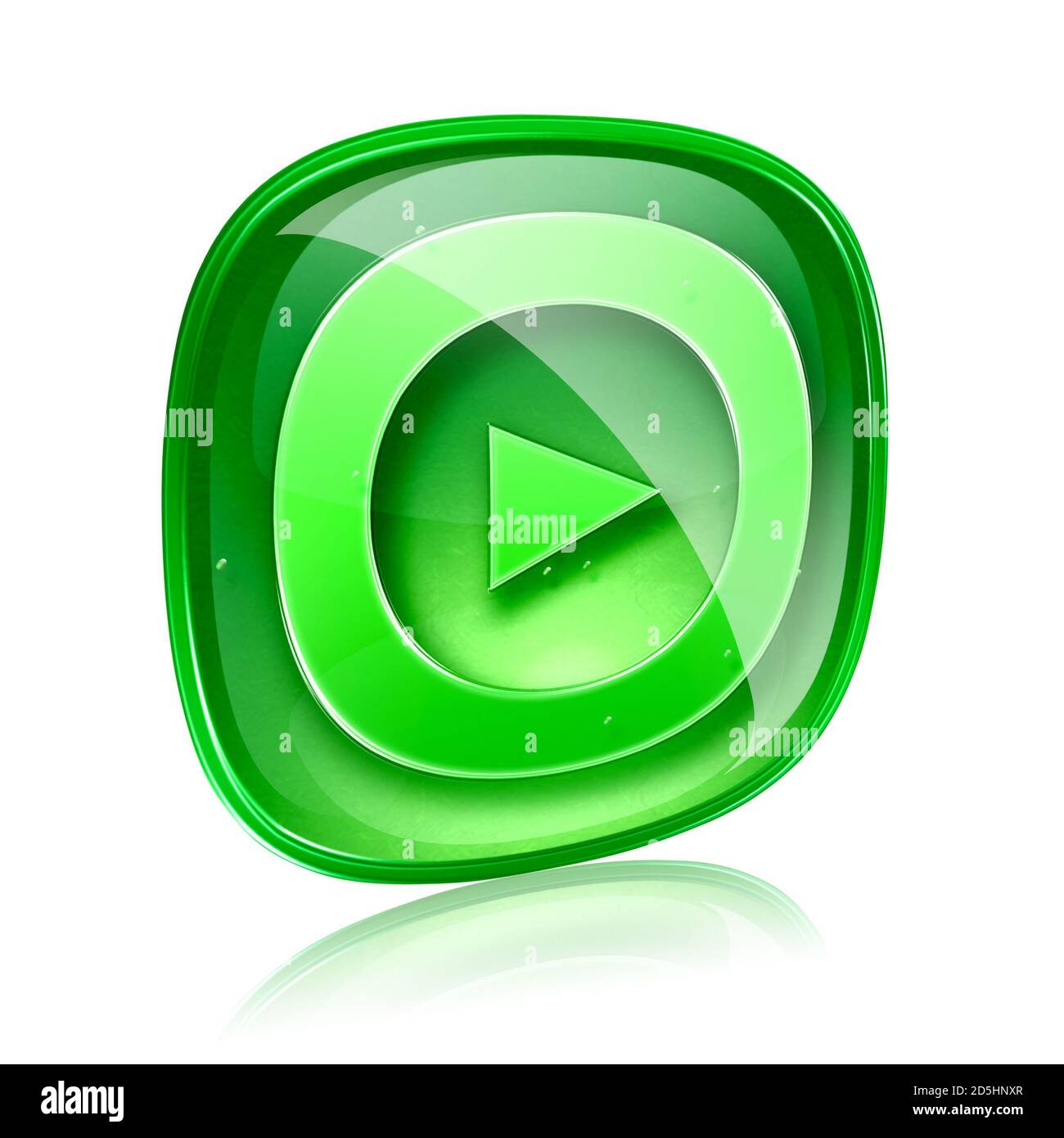 Electronic button icon play player Cut Out Stock Images & Pictures - Alamy