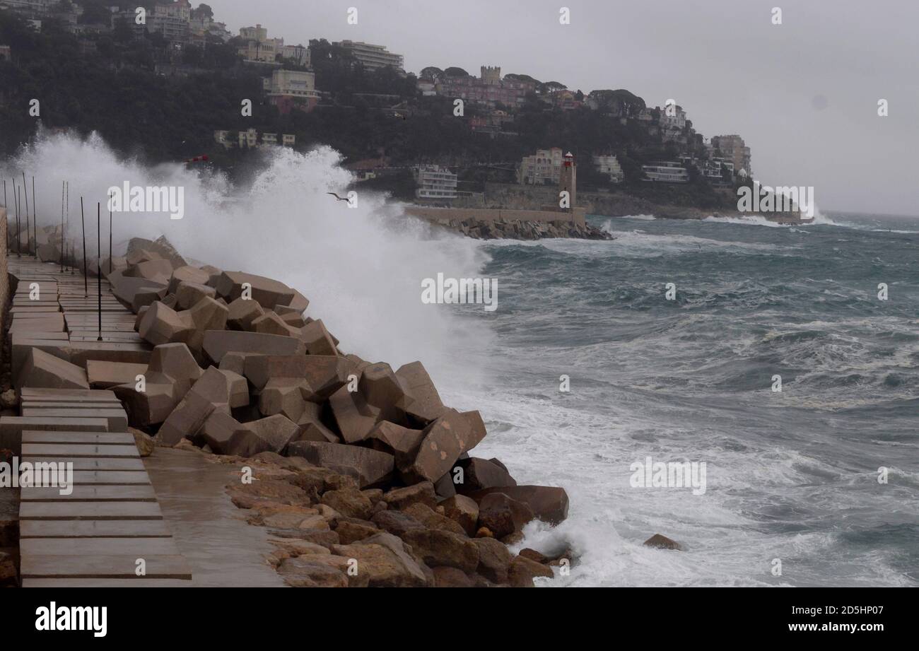 Storm alex seaside hi-res stock photography and images - Alamy