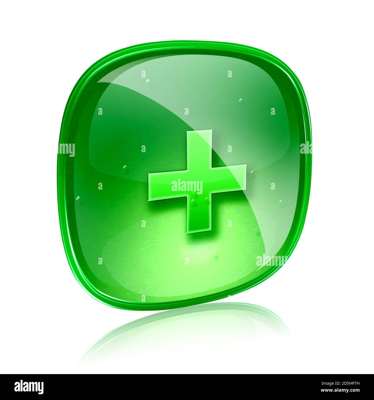 Green Square With Eye Logo