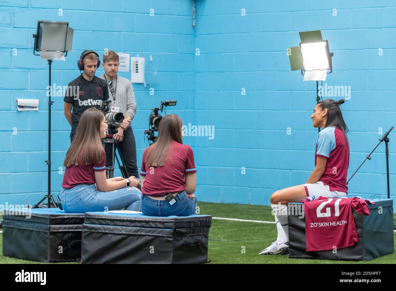 West Ham Football club media day Stock Photo - Alamy