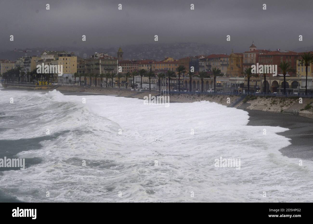 October 2nd, 2020 The storm Alex in the south of France Stock Photo - Alamy