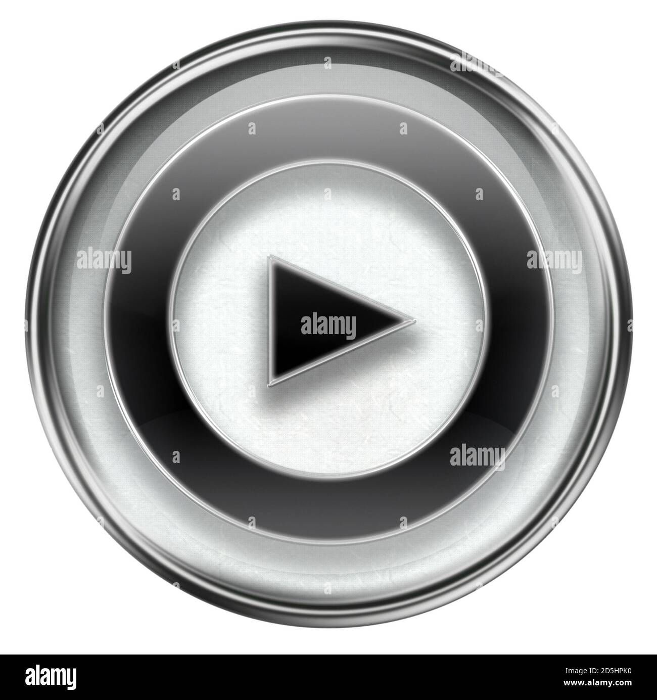 Electronic button icon play player Cut Out Stock Images & Pictures - Alamy