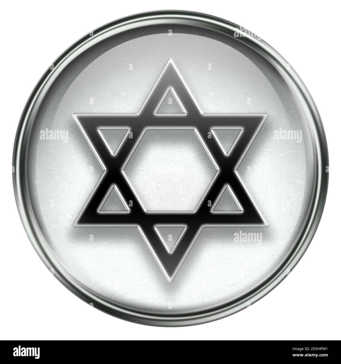 David star icon grey Stock Photo - Alamy
