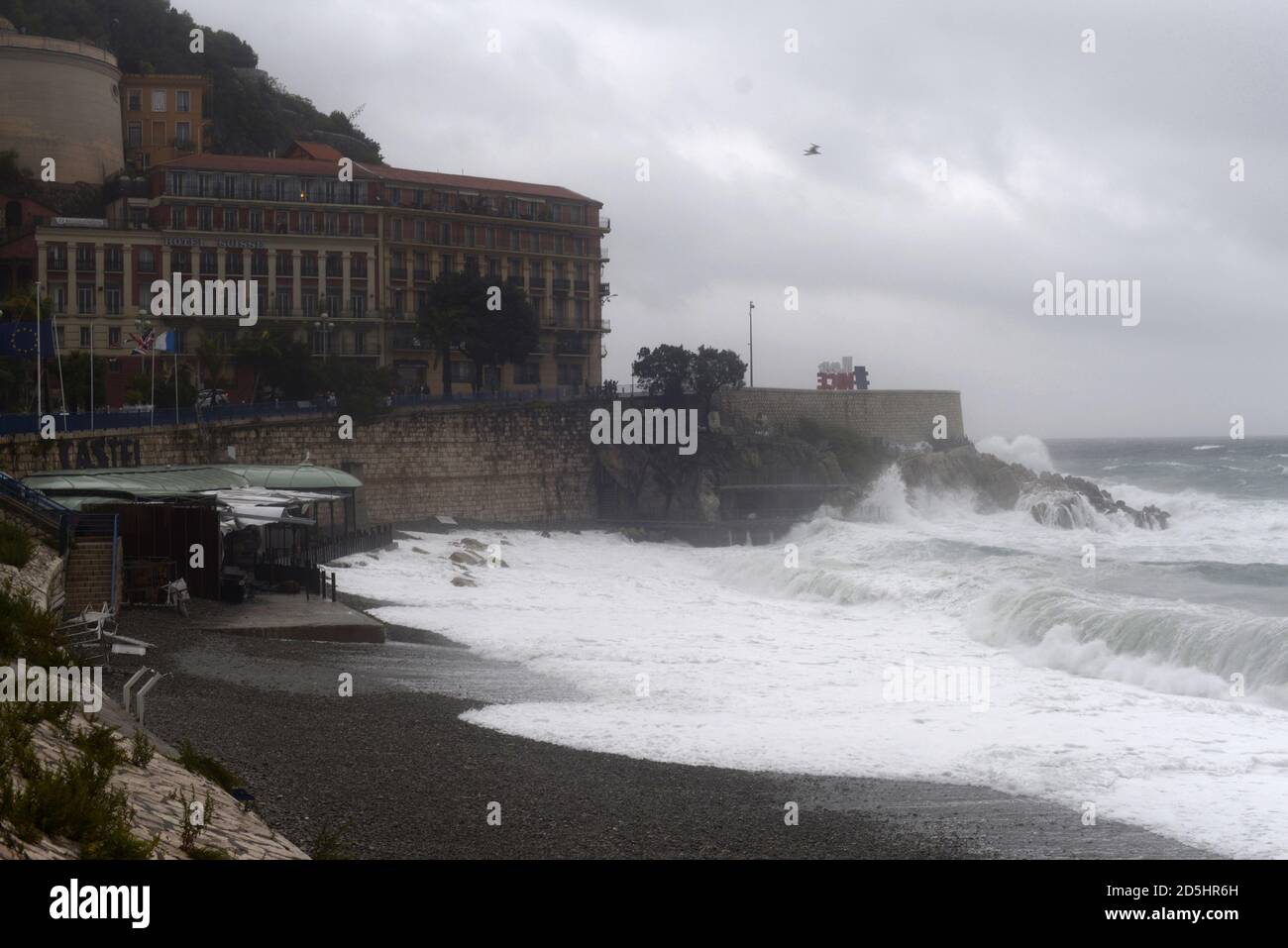 October 2nd, 2020 The storm Alex in the south of France Stock Photo - Alamy