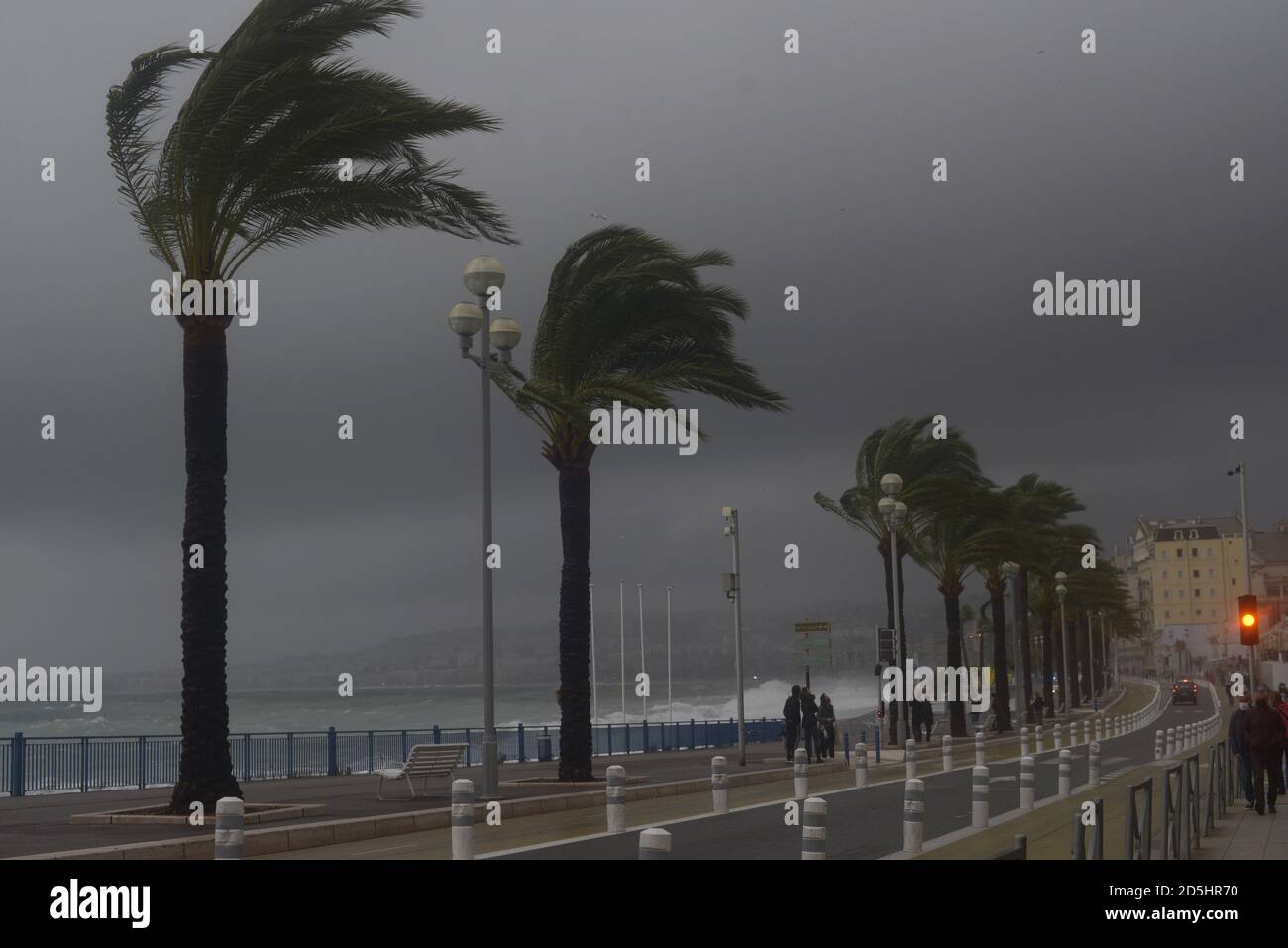 October 2nd, 2020 The storm Alex in the south of France Stock Photo - Alamy
