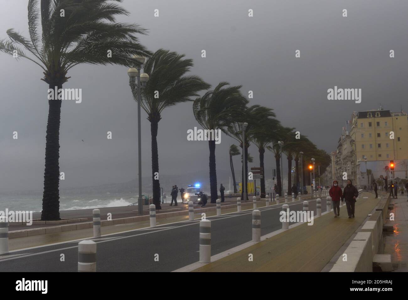October 2nd, 2020 The storm Alex in the south of France Stock Photo - Alamy