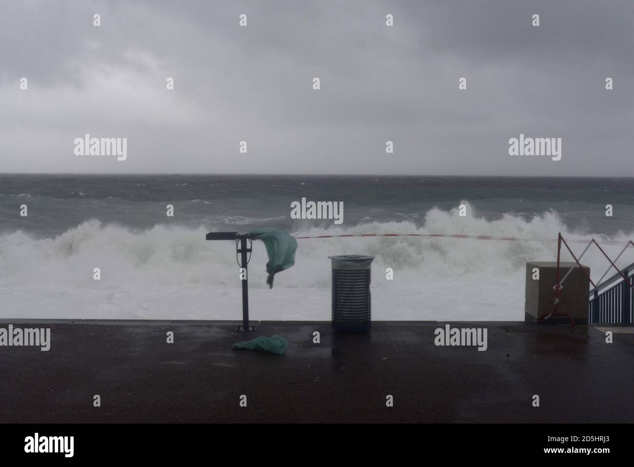 October 2nd, 2020 The storm Alex in the south of France Stock Photo - Alamy