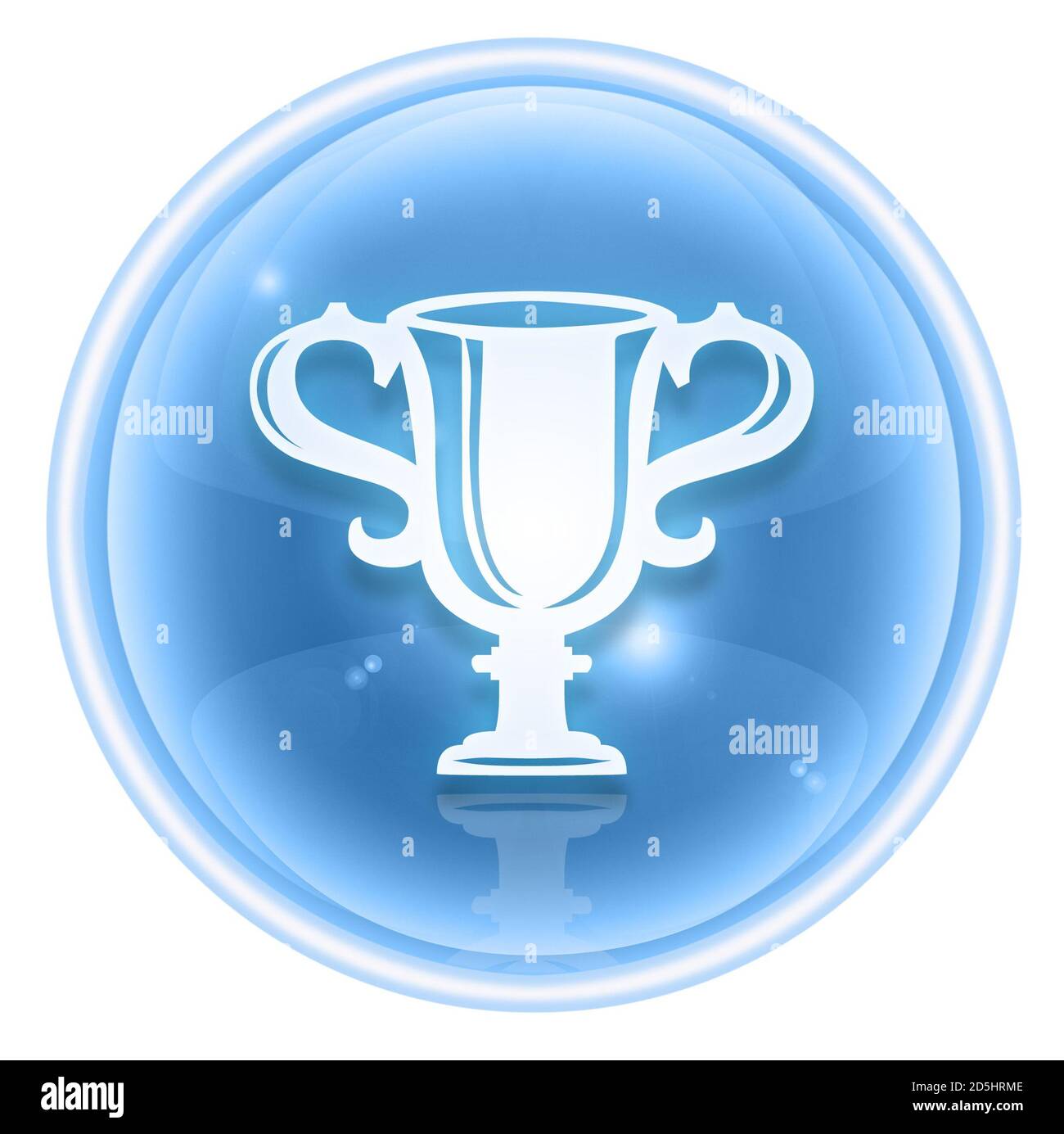 Cup icon ice, isolated on white background Stock Photo - Alamy