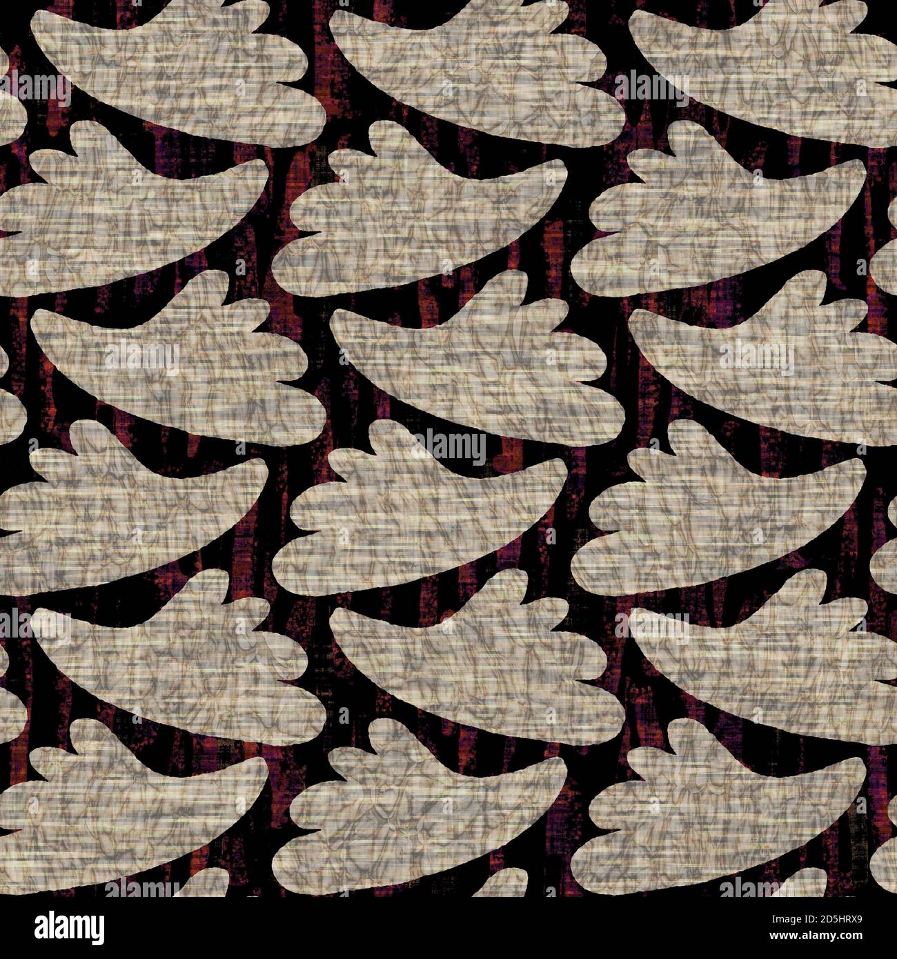 Seamless modern sepia camo print texture background. Worn mottled ...