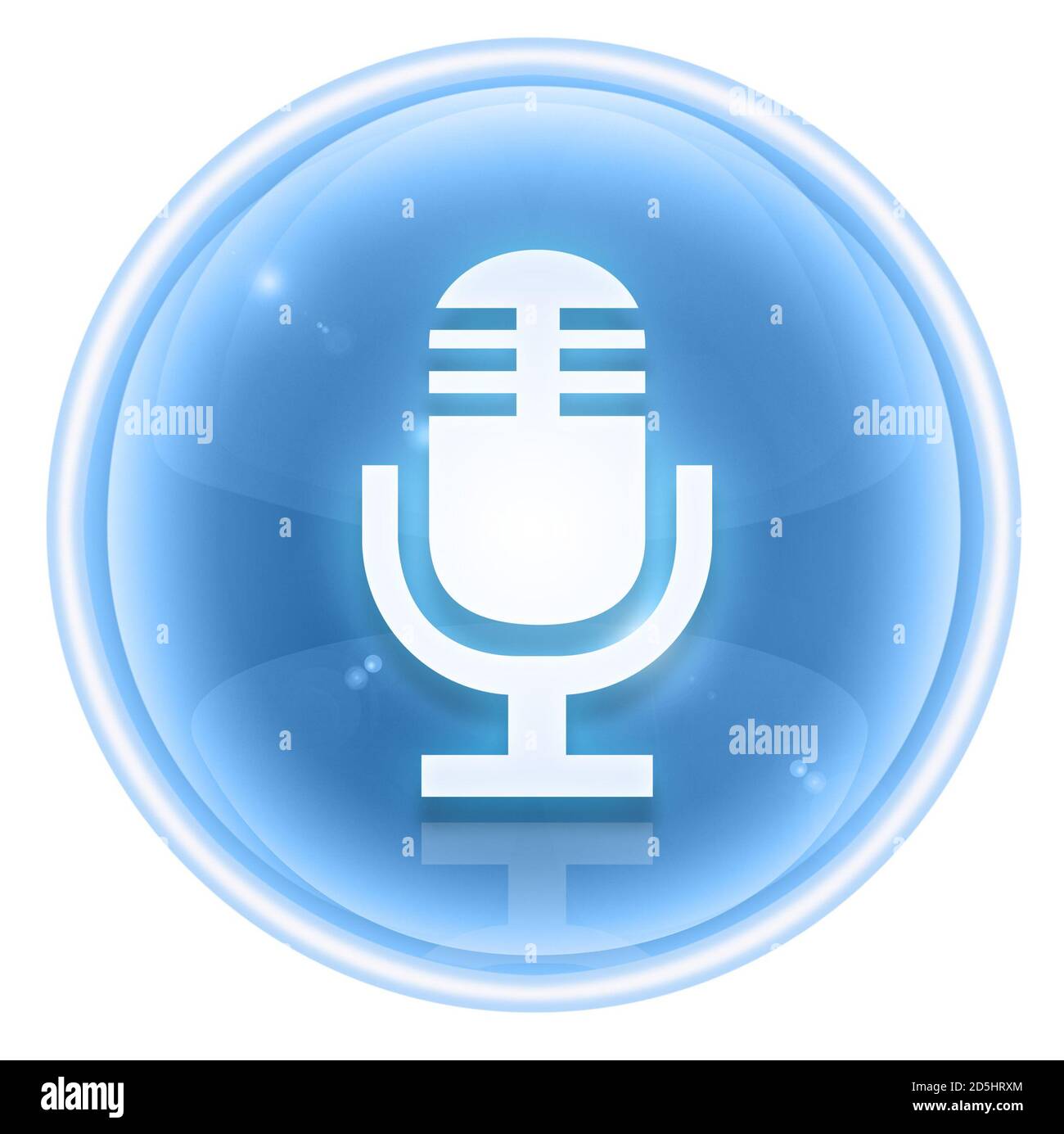 Microphone icon sign round symbol hi-res stock photography and images ...