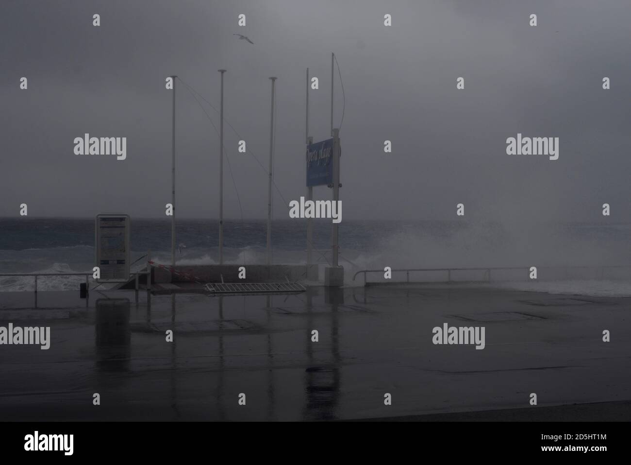 October 2nd, 2020 The storm Alex in the south of France Stock Photo - Alamy