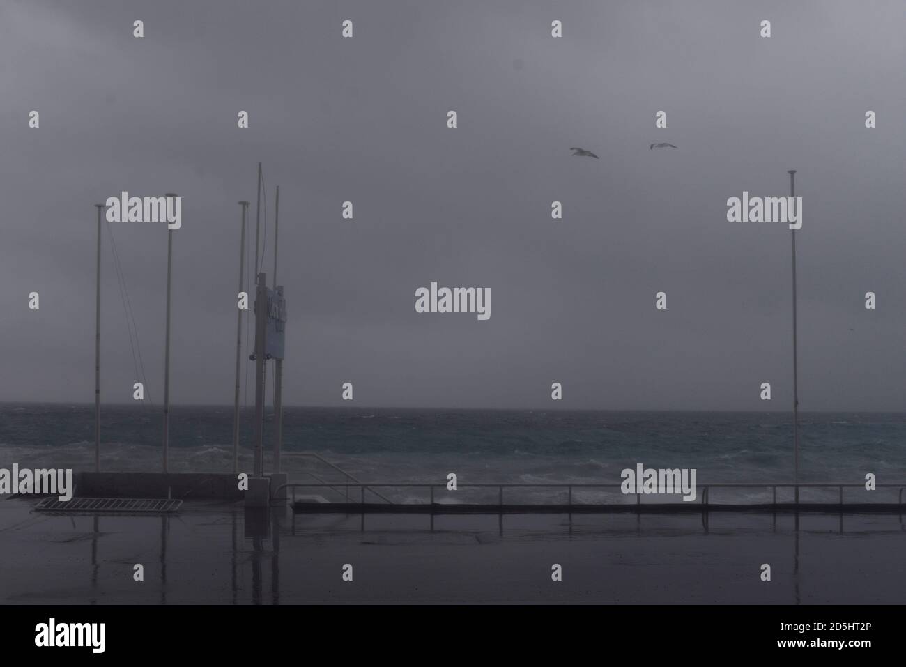 October 2nd, 2020 The storm Alex in the south of France Stock Photo - Alamy