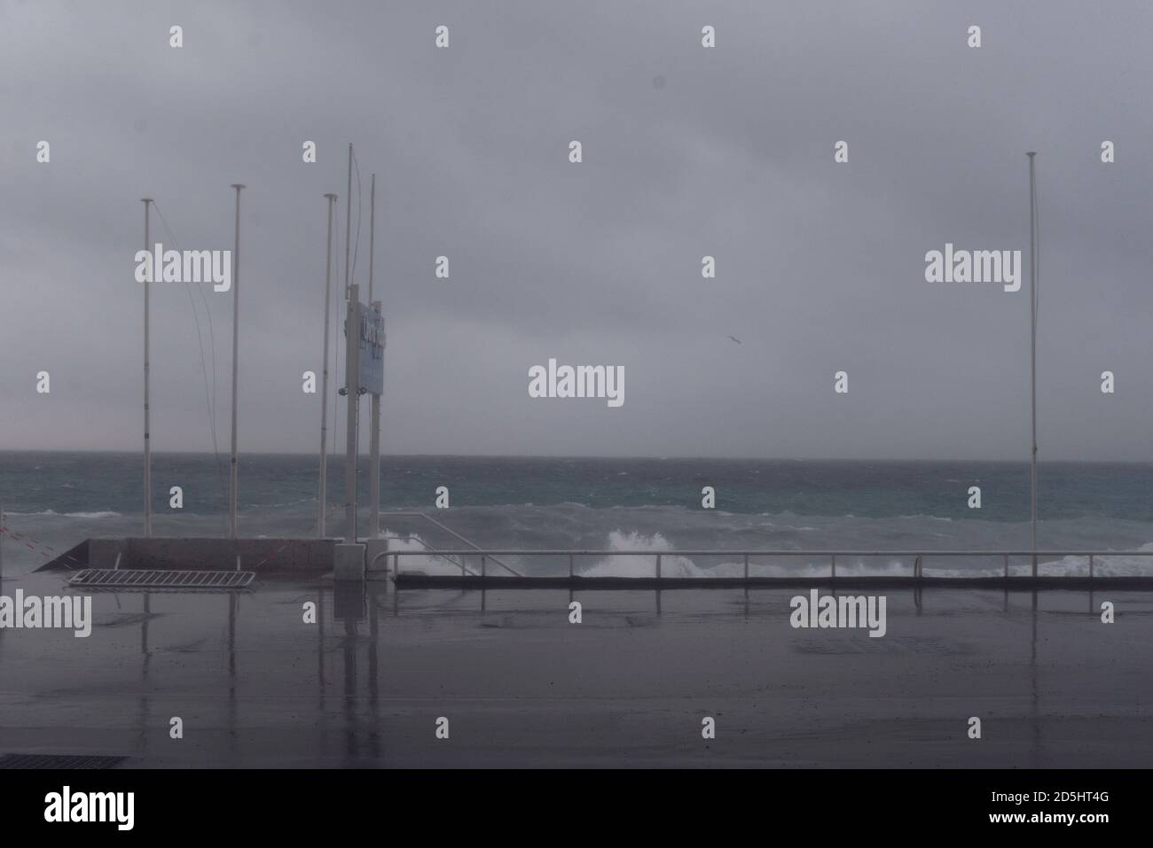 October 2nd, 2020 The storm Alex in the south of France Stock Photo - Alamy