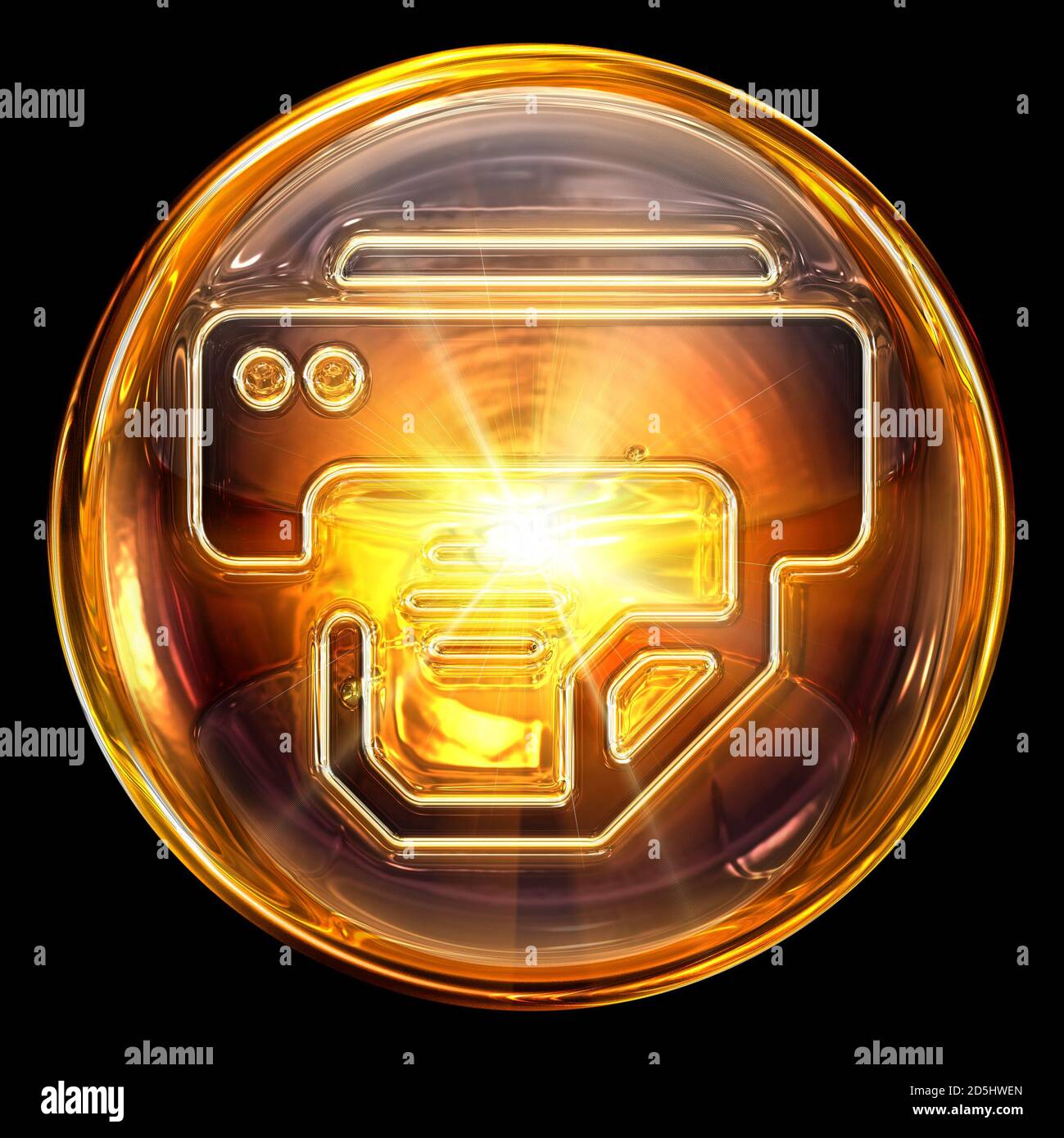 Printer icon hi-res stock photography and images - Alamy