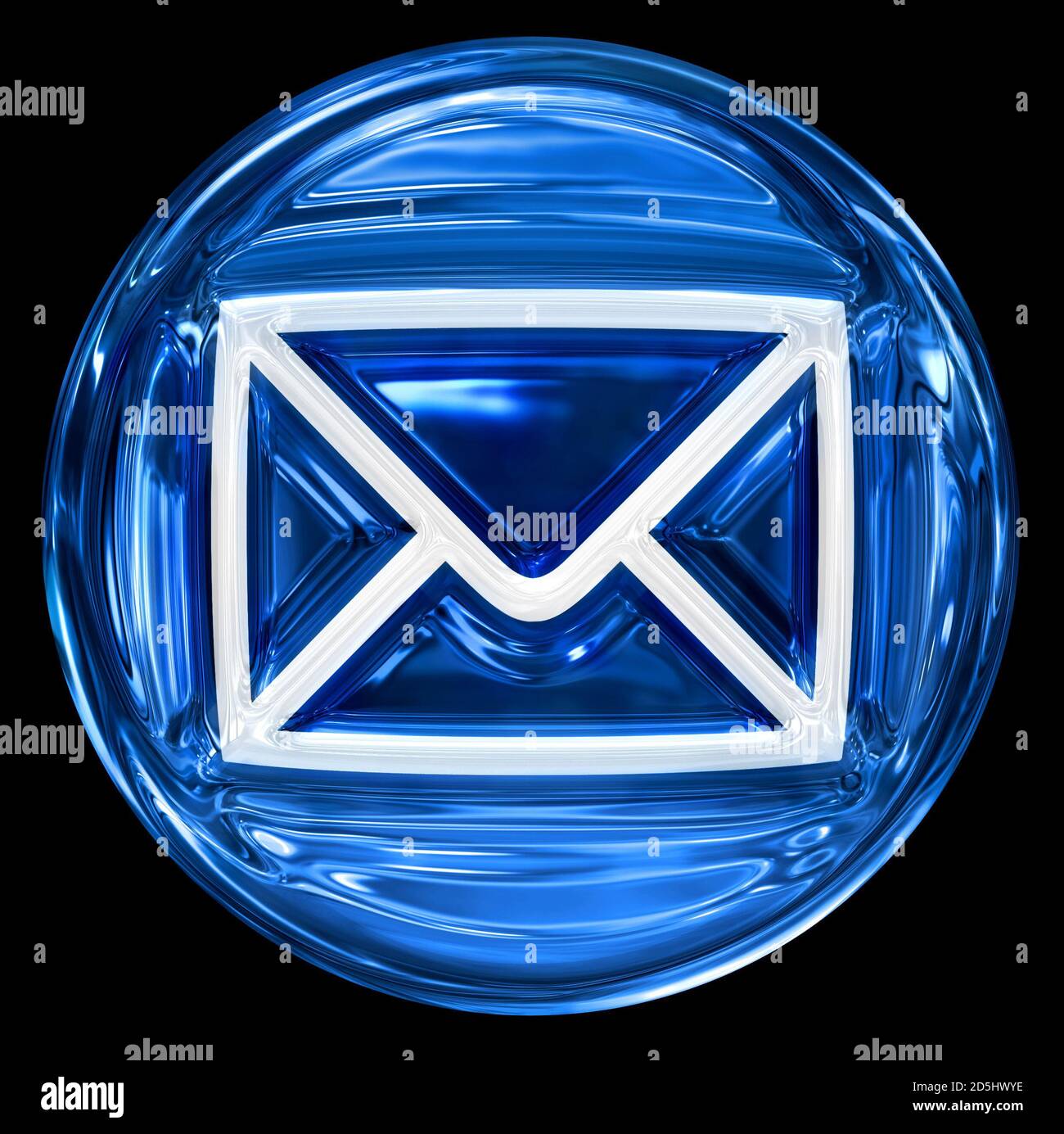 Blue Envelope Stamps High Resolution Stock Photography and Images - Alamy