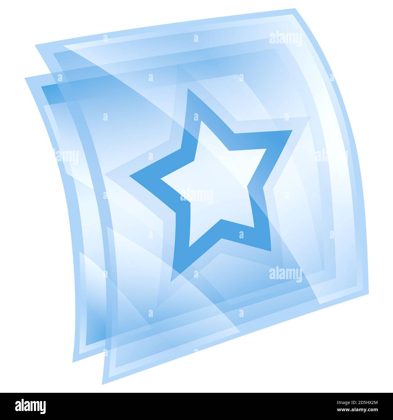 Blue star square hi-res stock photography and images - Alamy