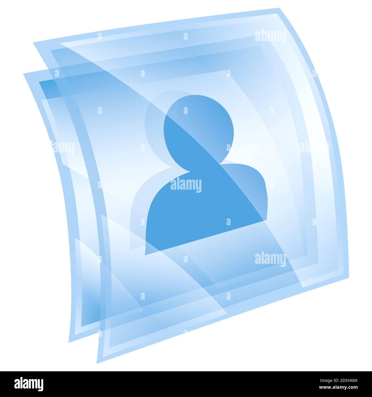 Blue User Icon High Resolution Stock Photography and Images - Alamy