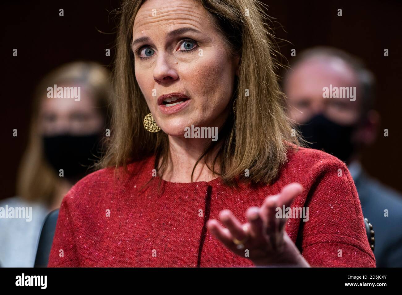 Washington, DC, USA. 13th Oct, 2020. Supreme Court nominee Judge Amy ...