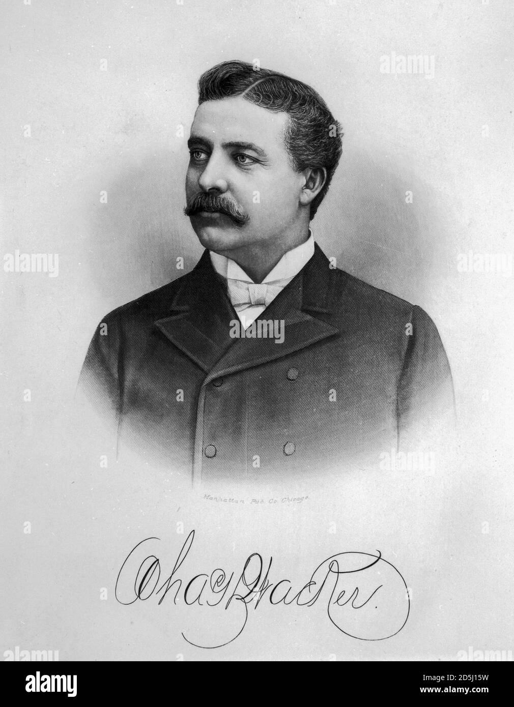 Portrait of Charles Wacker Stock Photo - Alamy