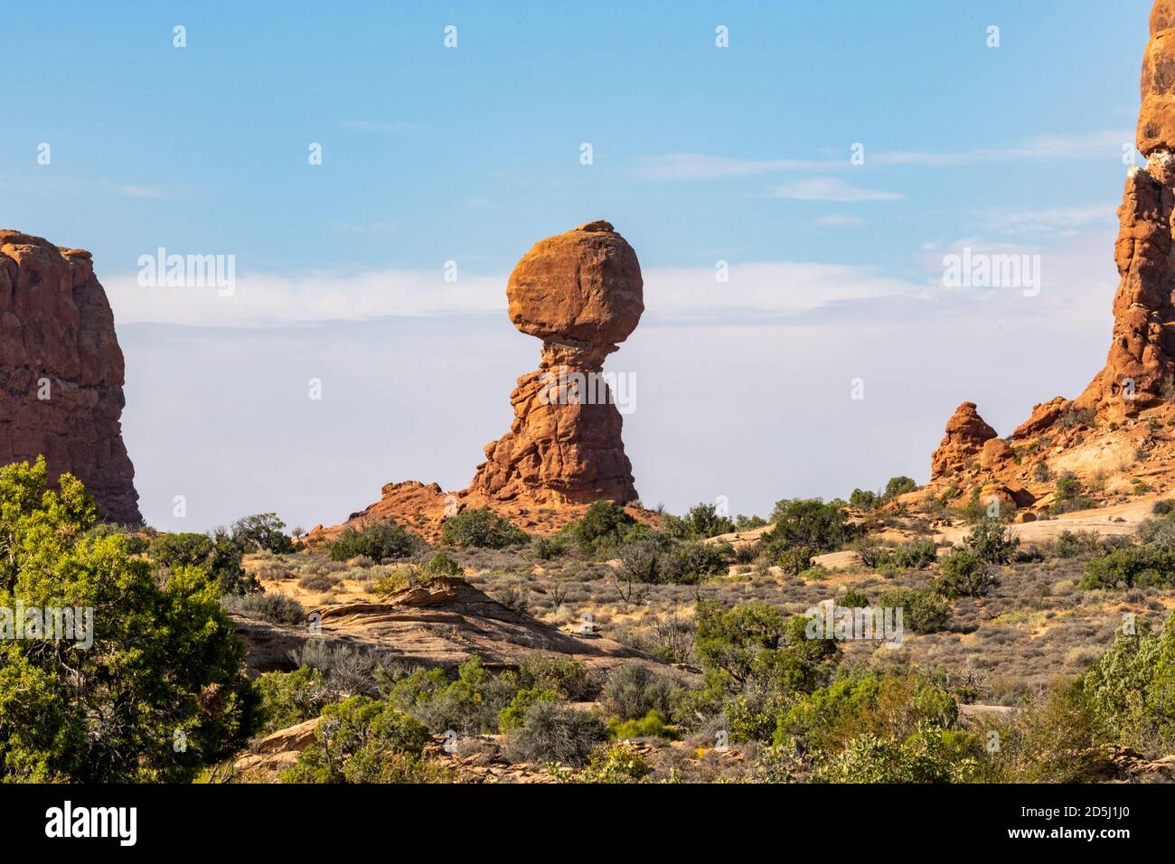Arches National Park in October sunshine Stock Photo - Alamy