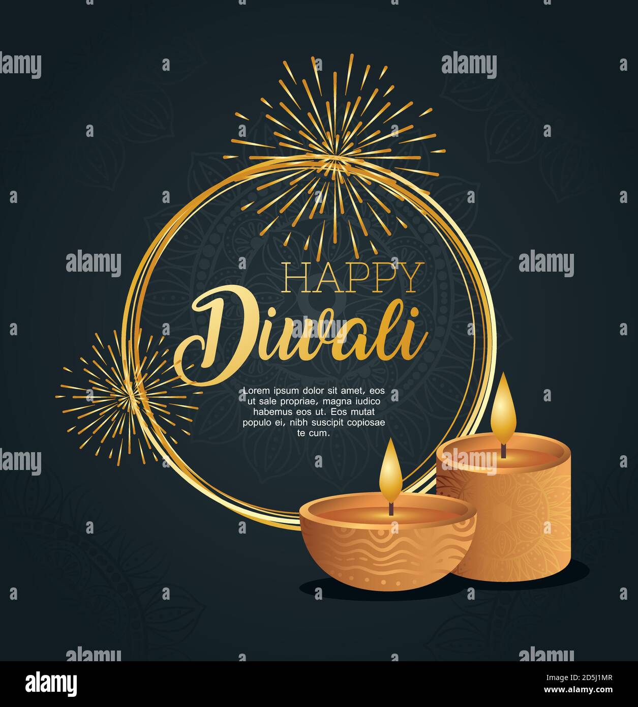 Indian fireworks Stock Vector Images - Alamy