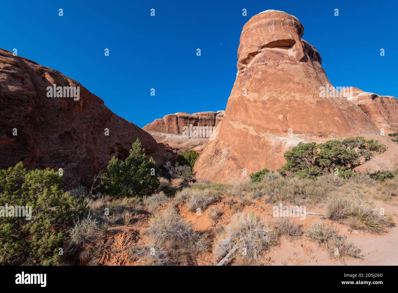 Arches National Park in October sunshine Stock Photo - Alamy