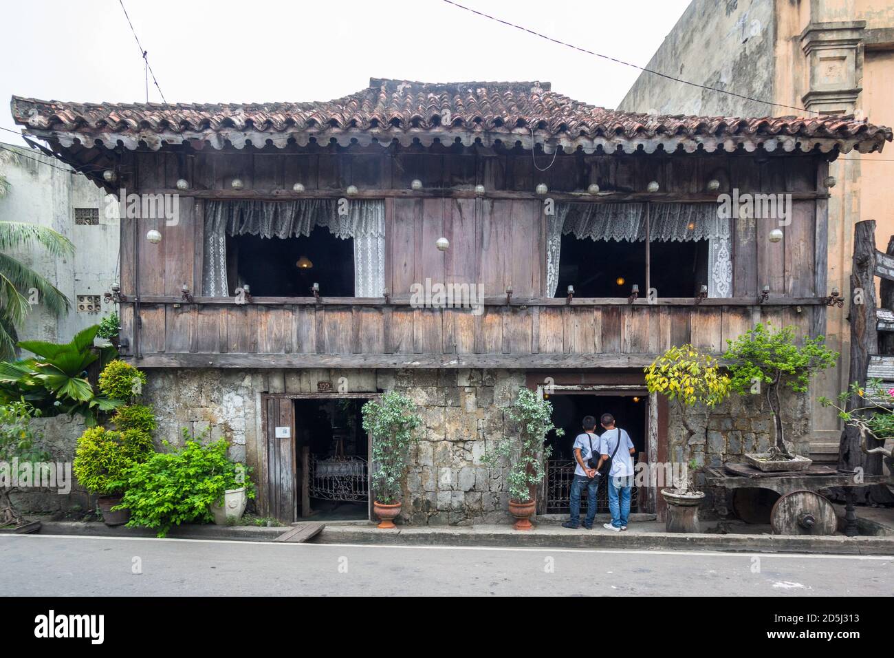Facade of the Yap-San Diego heritage house in Cebu Stock Photo - Alamy