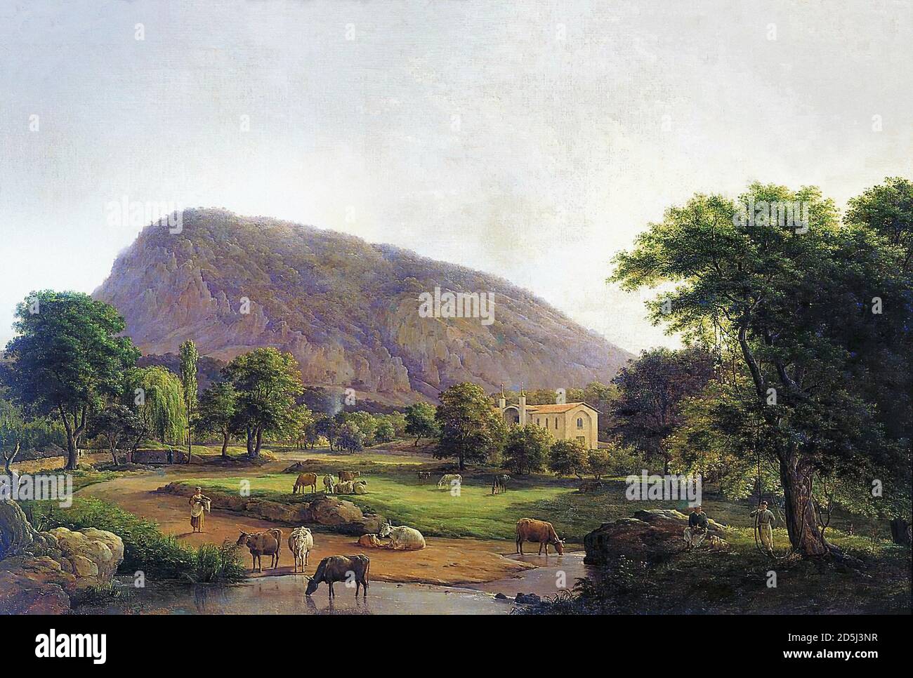 Chernetsov Nikanor - View of Mount Ayu-Dag Crimea 1 - Russian School ...