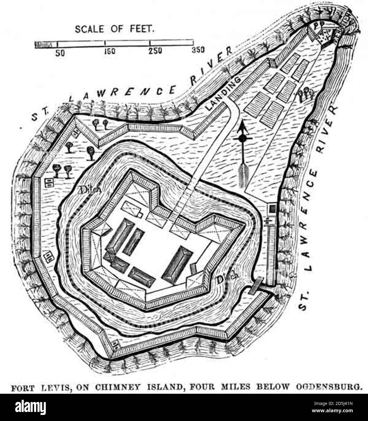 Fort ontario history Cut Out Stock Images & Pictures - Alamy