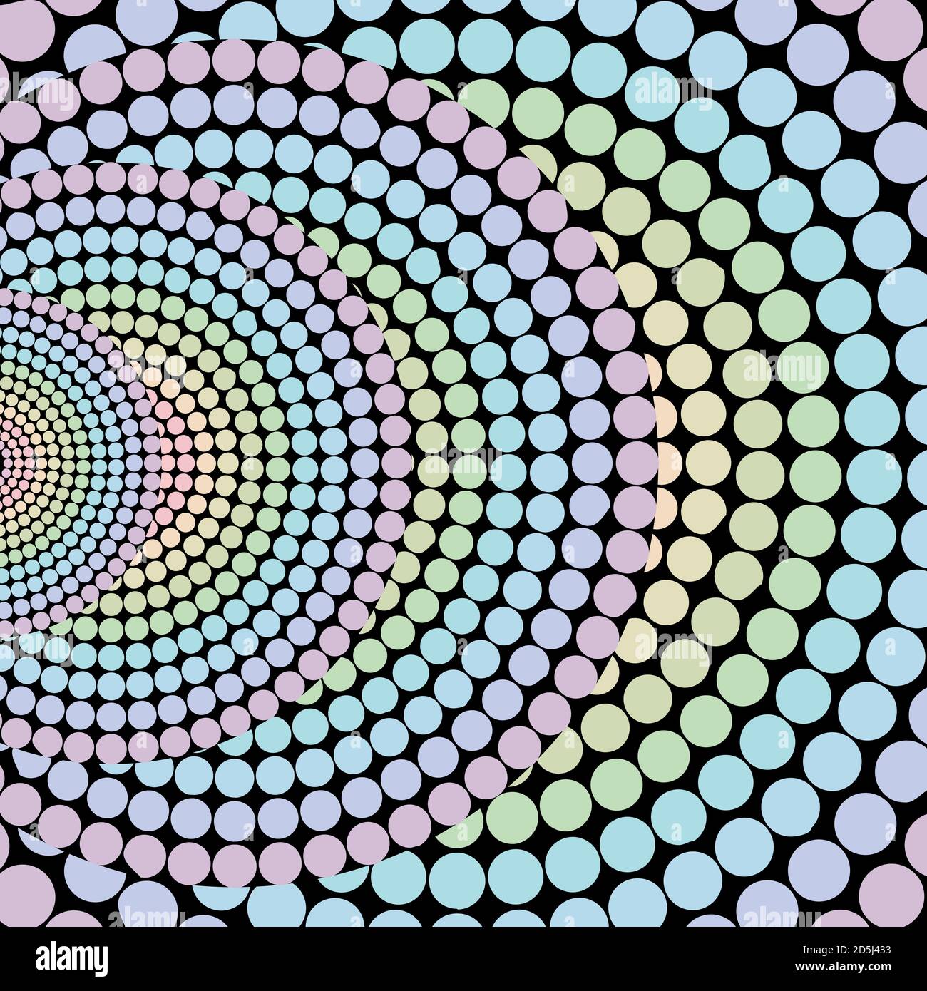 Abstract Dot Painting Art Background Stock Vector Image & Art - Alamy