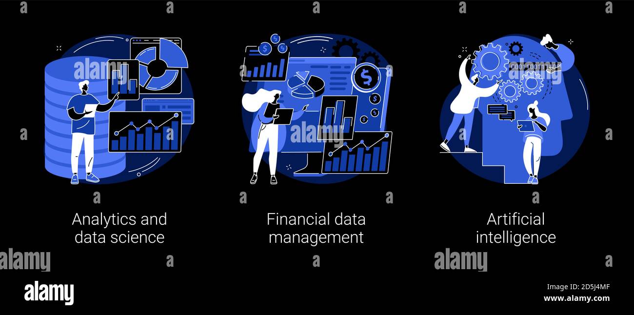 Big Data Abstract Concept Vector Illustrations Stock Vector Image And Art Alamy