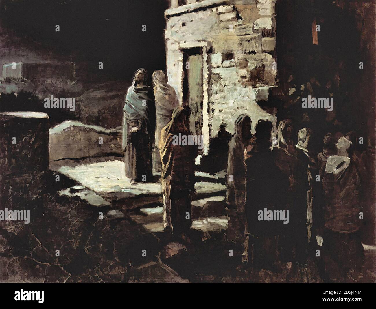 Ghe Nikolay - Christ and the Disciples Going out into the Garden of ...