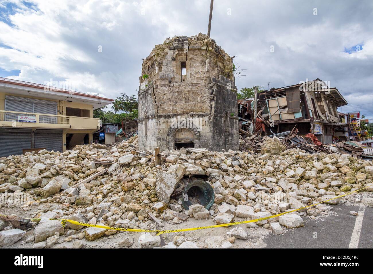 Bohol earthquake hi-res stock photography and images - Alamy