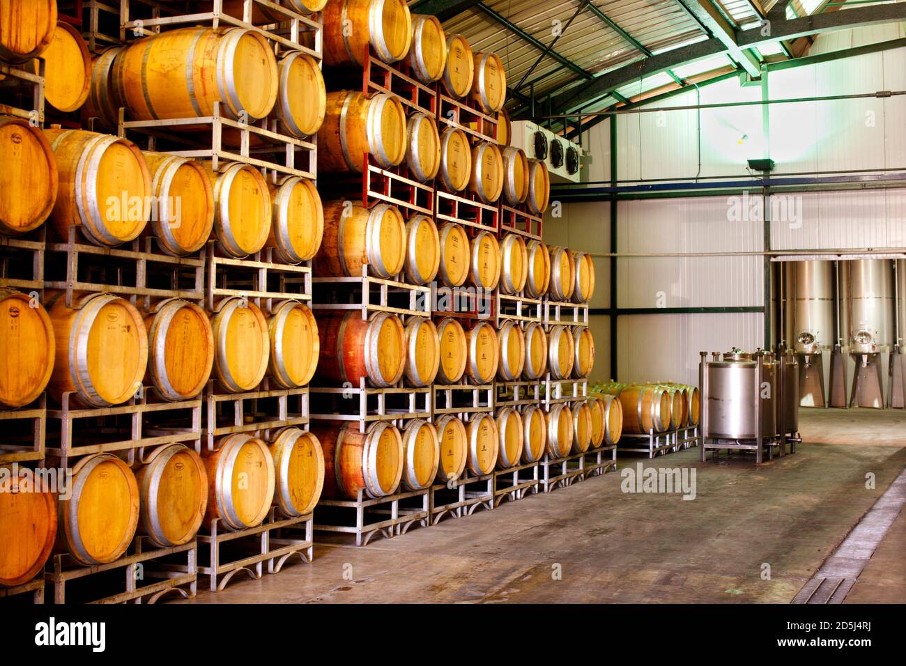Underground fermentation tanks hi-res stock photography and images - Alamy