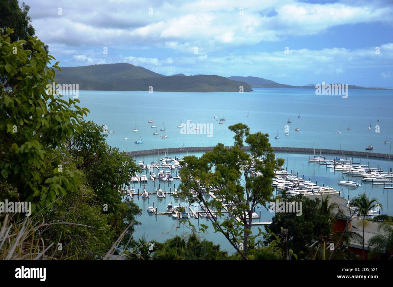 Aerial view of airlie beach hi-res stock photography and images - Alamy