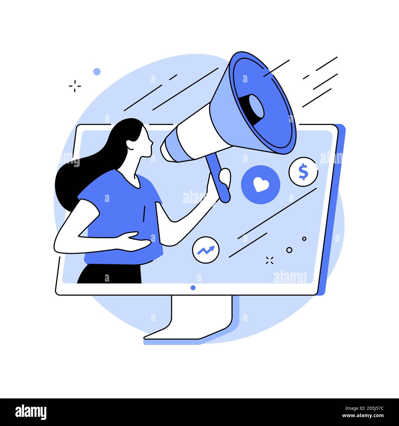 Promote client Cut Out Stock Images & Pictures - Alamy