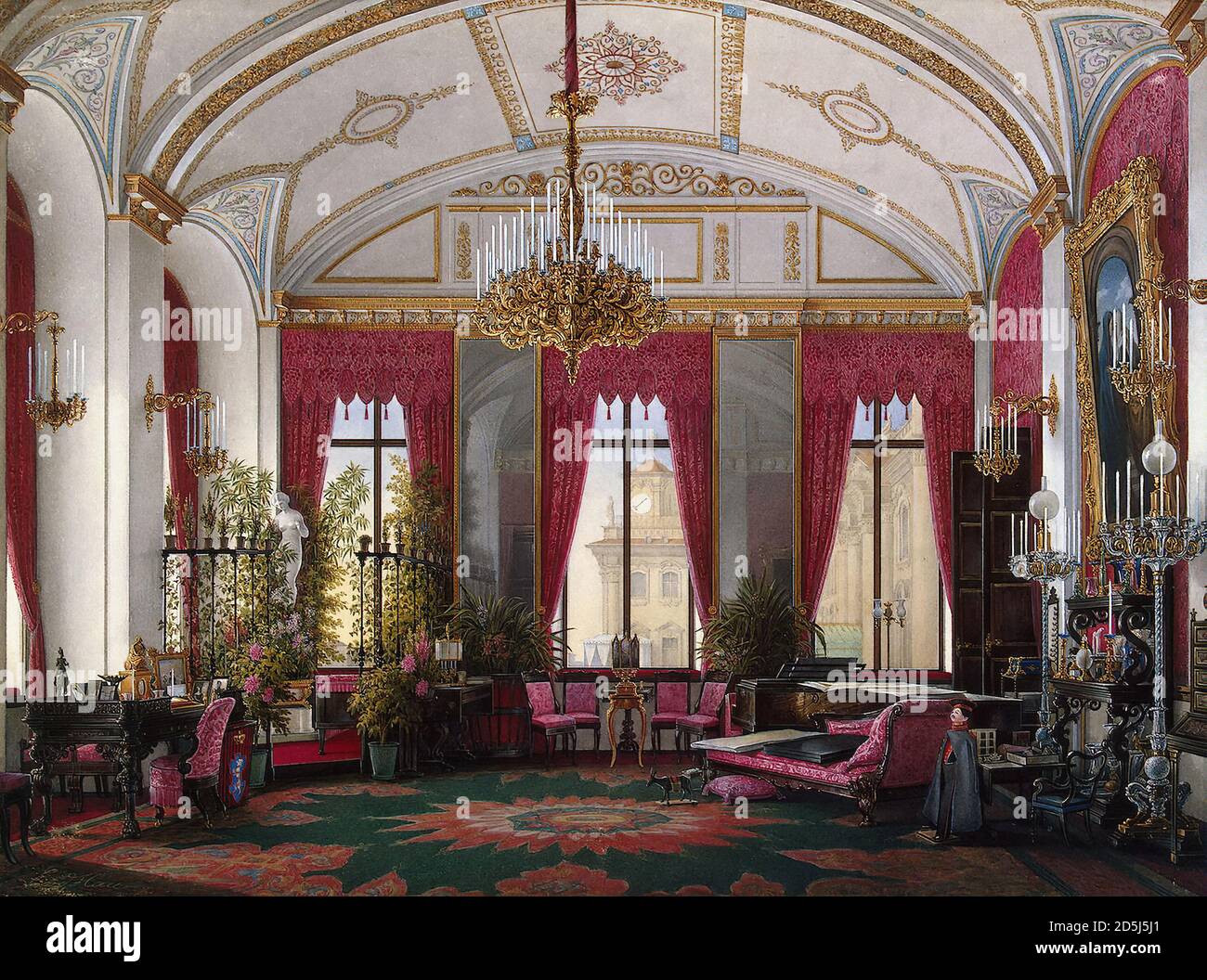 Hau Edward Petrovich - Interiors of the Winter Palace - the Raspberry ...