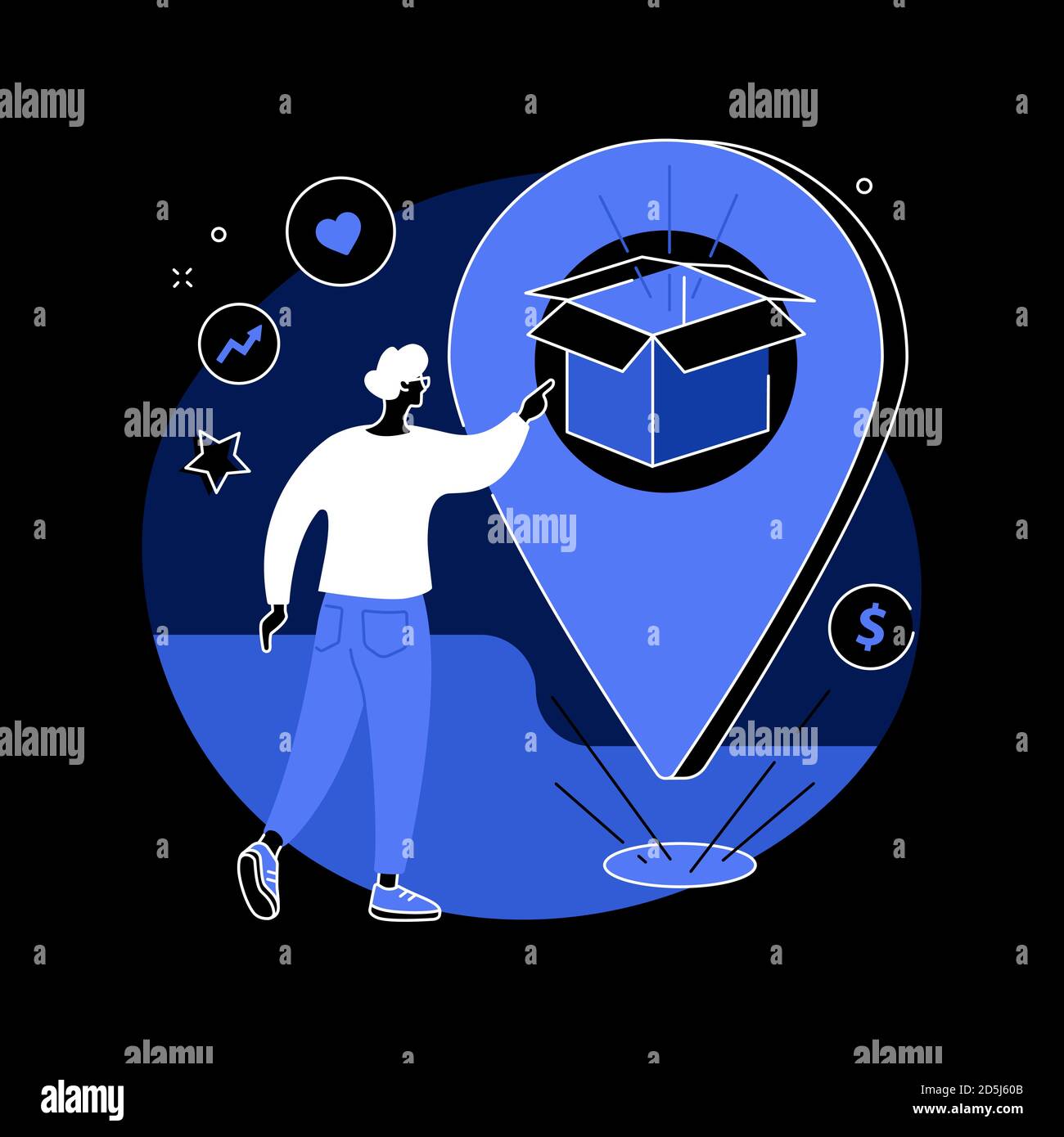 Product positioning abstract concept vector illustration Stock Vector ...