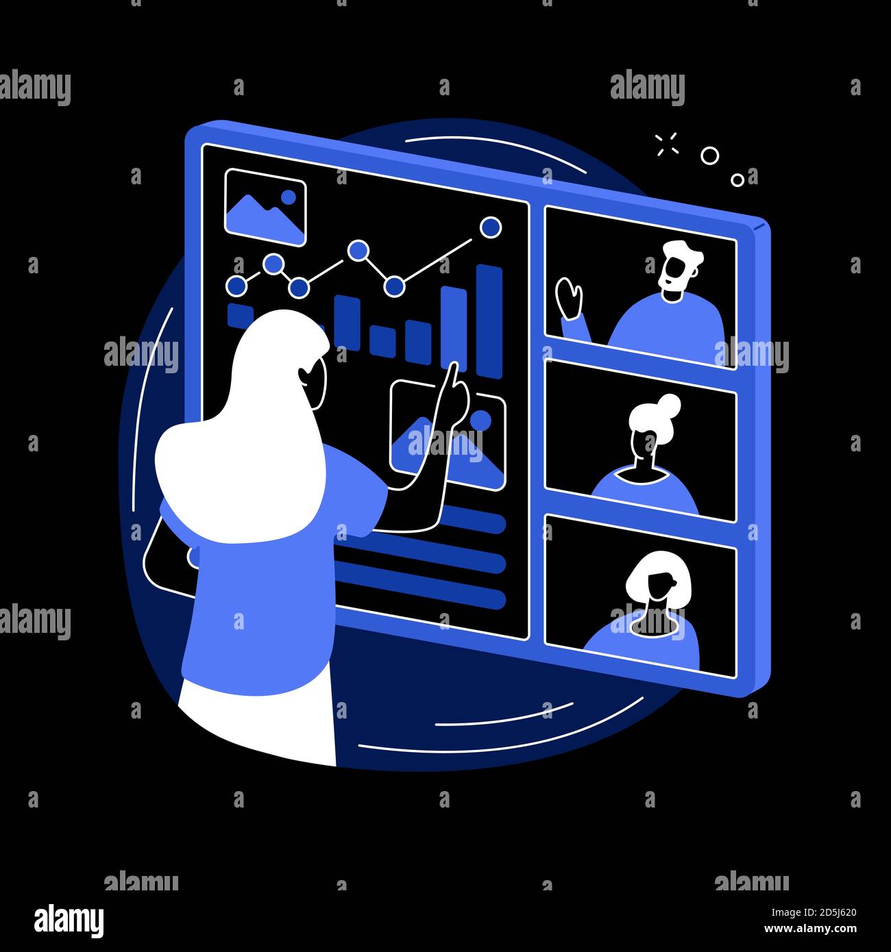 Interactive representation Stock Vector Images - Alamy