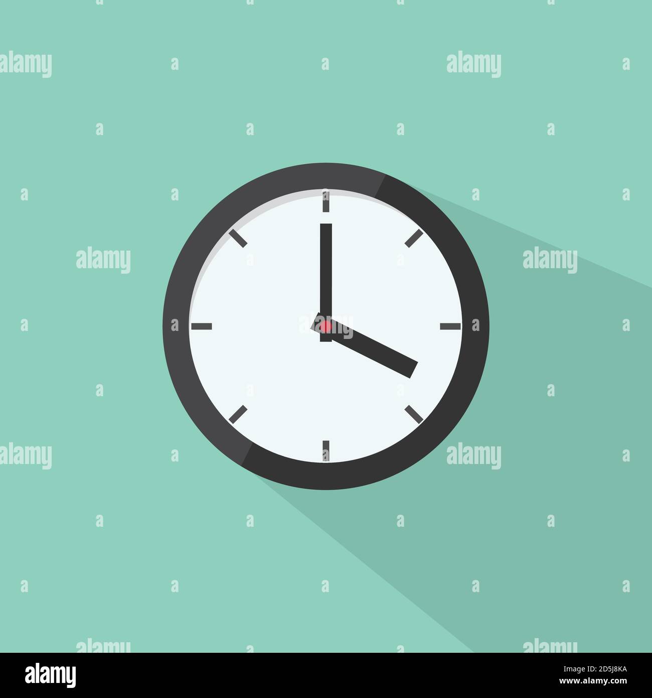 Period clock Stock Vector Images - Alamy