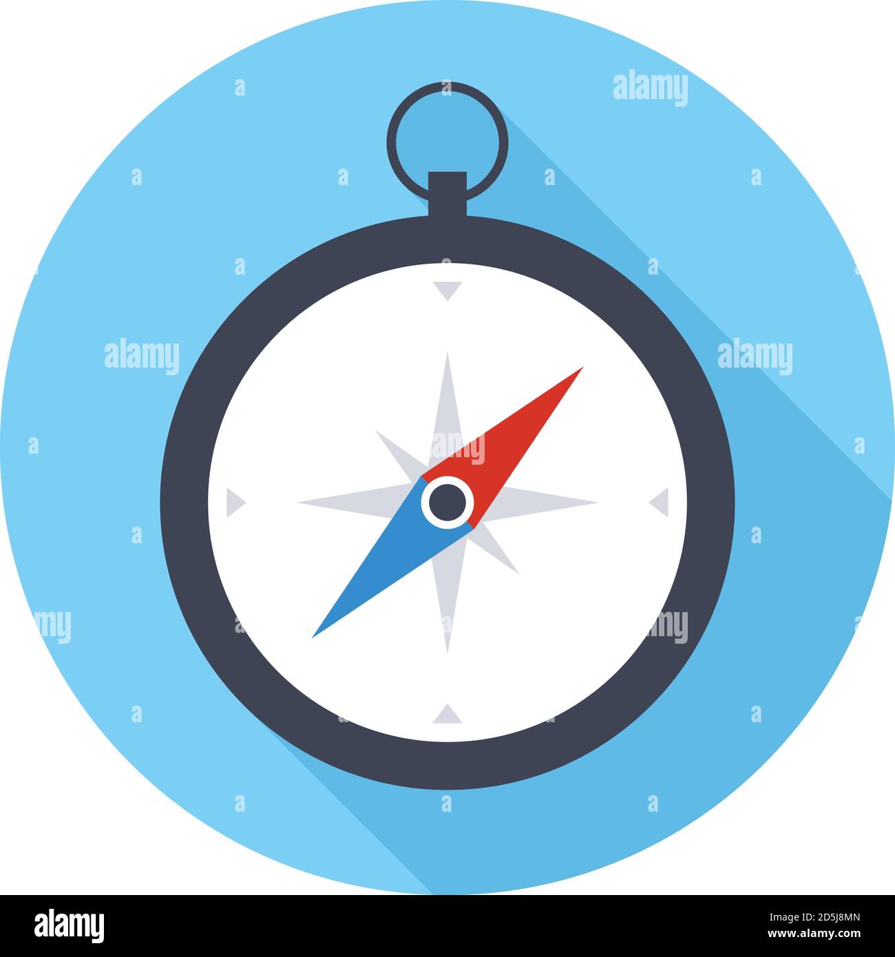 Compass needle Stock Vector Images - Alamy